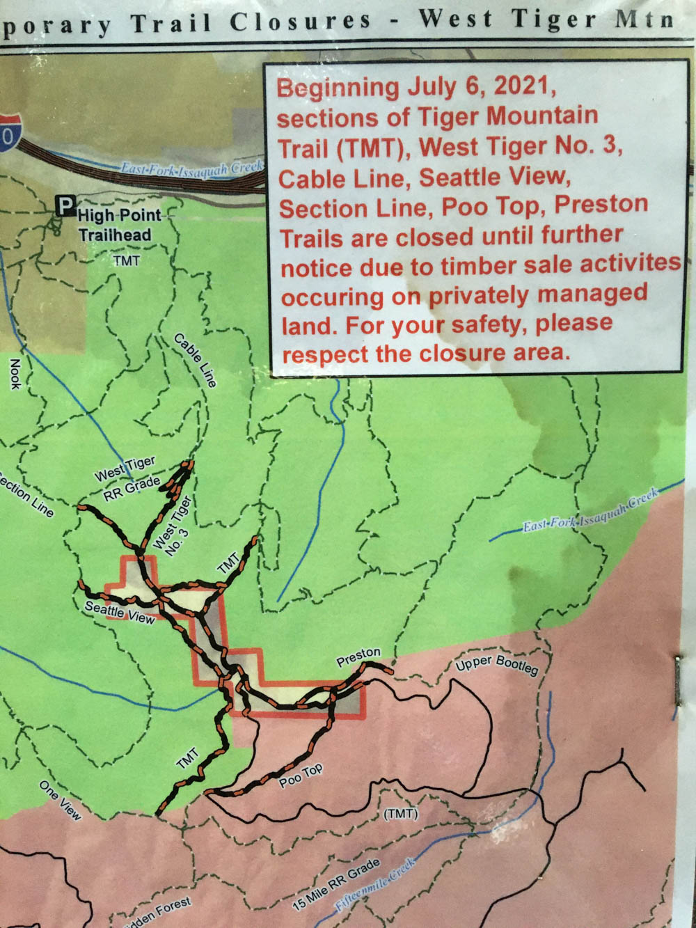 Tiger Mountain’s Beauty Remains Despite Logging